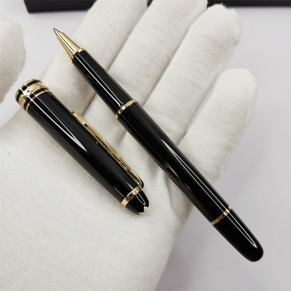 Montblanc Ручка-роллер Meisterstuck Classique С Золотым Напылением(Подарочная Коробка Не Включена)