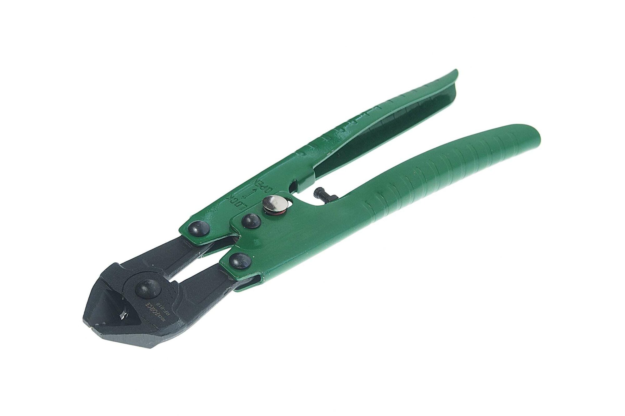 Болторез RF-818 мини 45гр. 8"-218мм CR-V (толщина проволоки: медь-2.0мм, сталь-1.5мм), в блистере ROCKFORCE