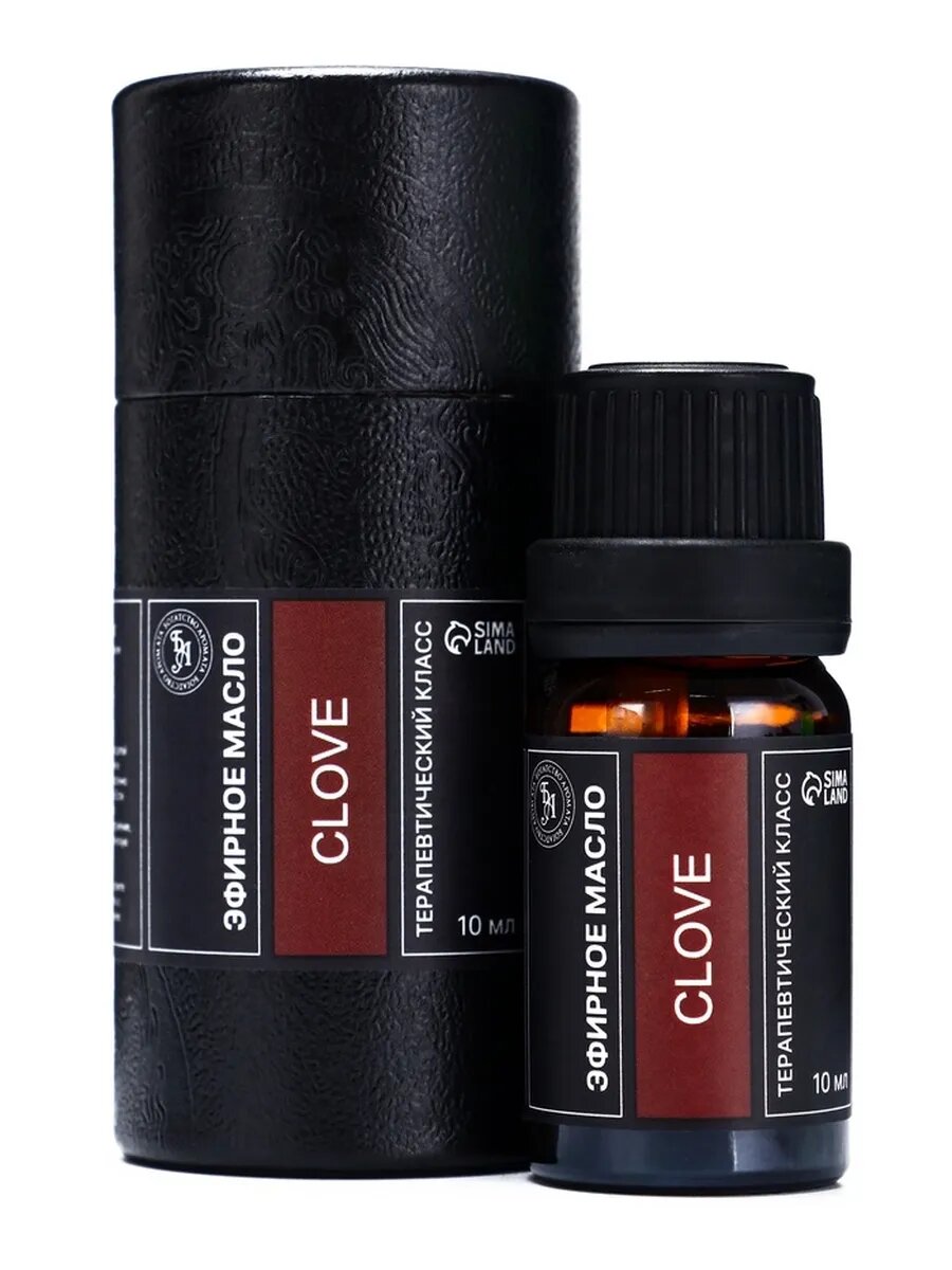 Эфирное масло "Гвоздика", 10 мл, в тубусе