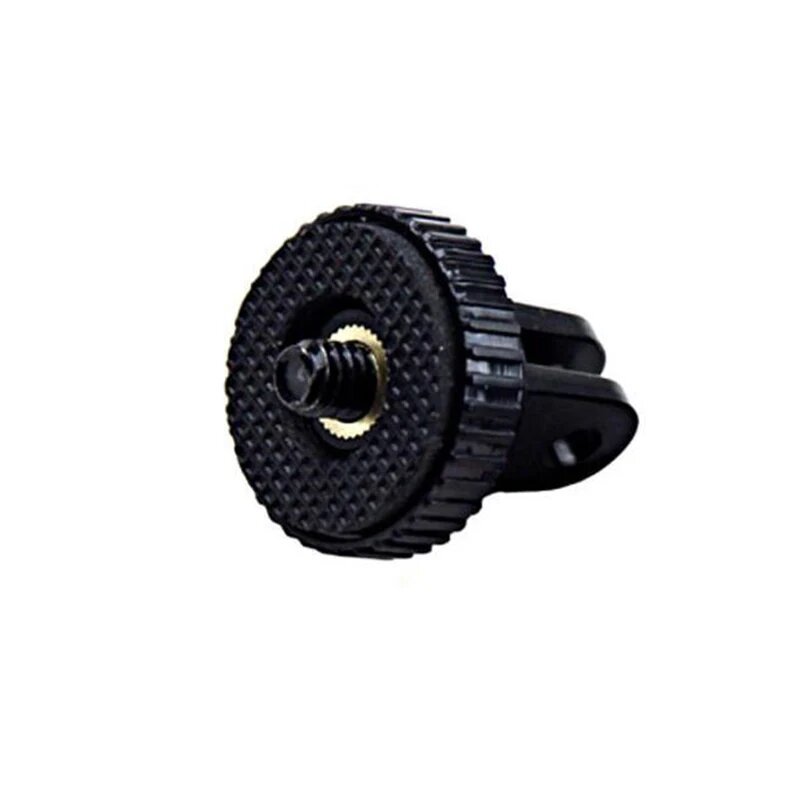 Адаптер для камеры 1/4", 2/3 prong, черный, 1шт