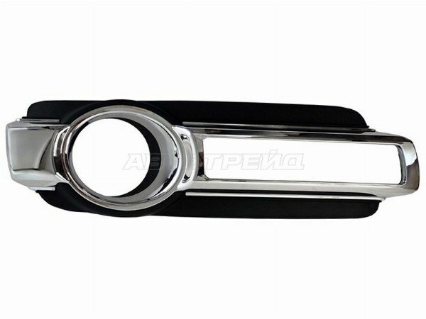 Оправа противотуманной фары SAT ST-MBY8-219-D1, для Mitsubishi Pajero/Montero, передняя, правая, черная