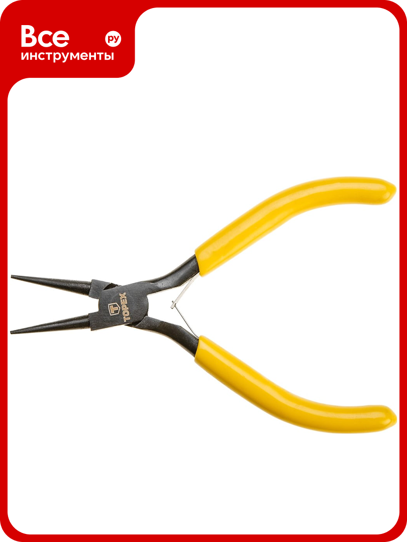 Кусачки-круглогубцы (прецизионные) 125 мм TOPEX 32D034