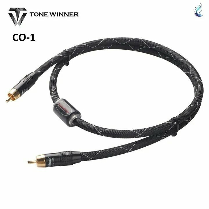 TONE WINNER Аудиокабель, черный