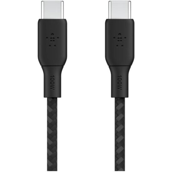 Кабель Belkin USB-C - USB-C, BoostCharge, 2м, 100Вт, черный