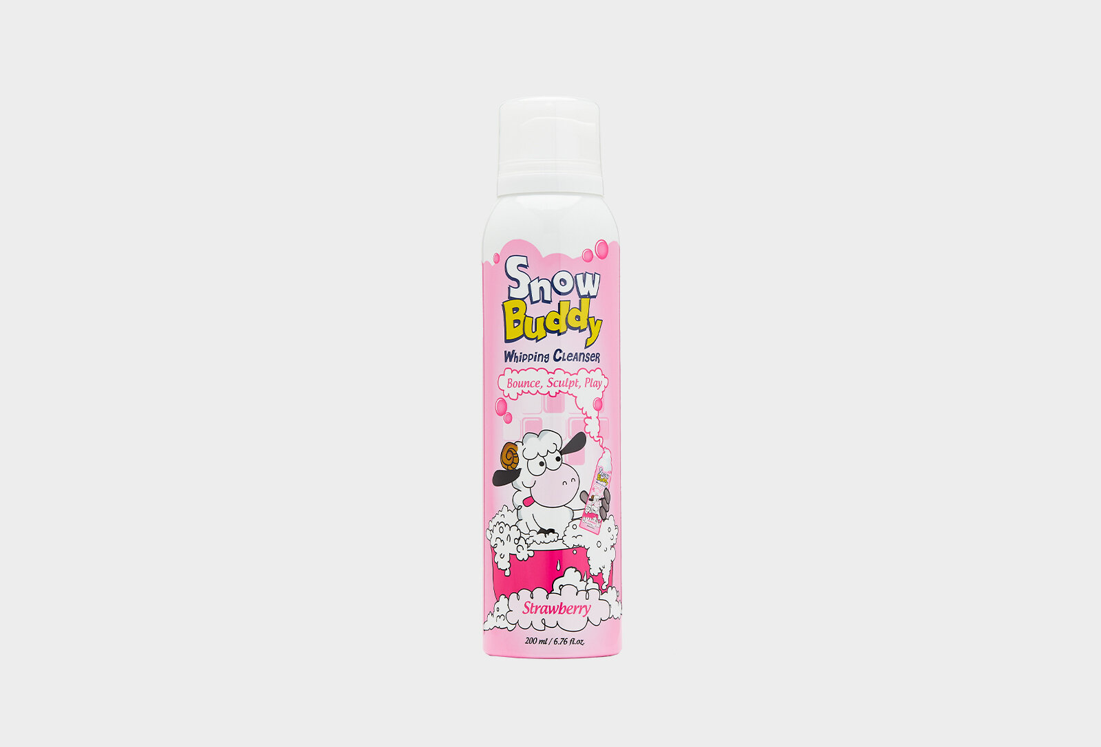Детская очищающая пенка SNOW BUDDY Whipping Cleanser Strawberry 200 мл