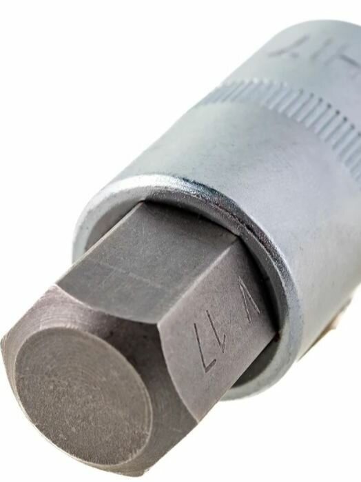 Головка автодело 1/2" со вставкой HEX 17х55мм