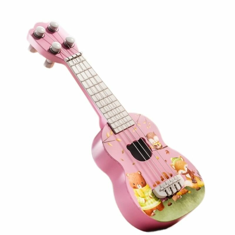 Детская гитара может играть на мультяшной игрушке-симуляторе Гавайской гитары-Animal paradise