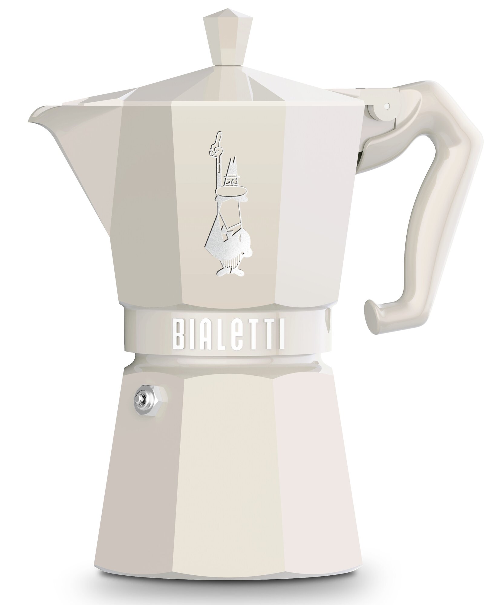 Гейзерная кофеварка Bialetti Exclusive на 6 порций, крем