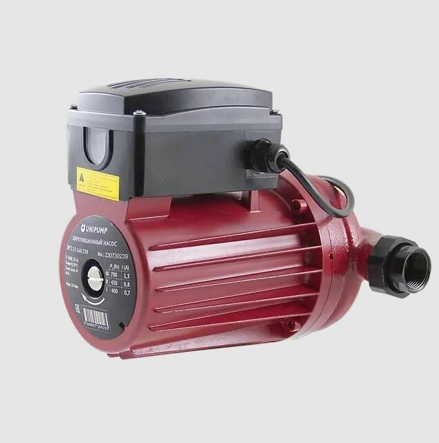 Циркуляционный насос UPC3 25-160 230 мм, 700 Вт, 16 м, 9 м3/час, 380В, Unipump 61966