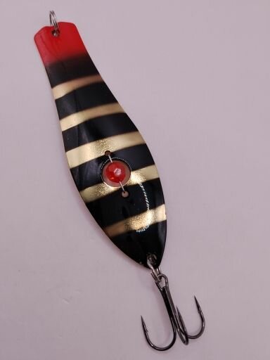 Блесна колебалка Kuusamo Suomi (Professor), 115 мм, 36 г, для ловли хищника