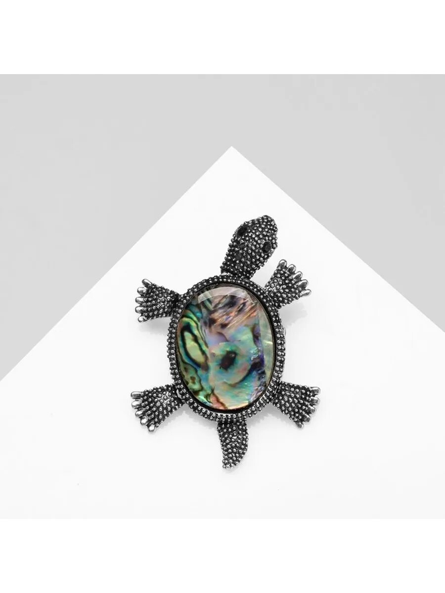 Брошь, эпоксидная смола, стразы