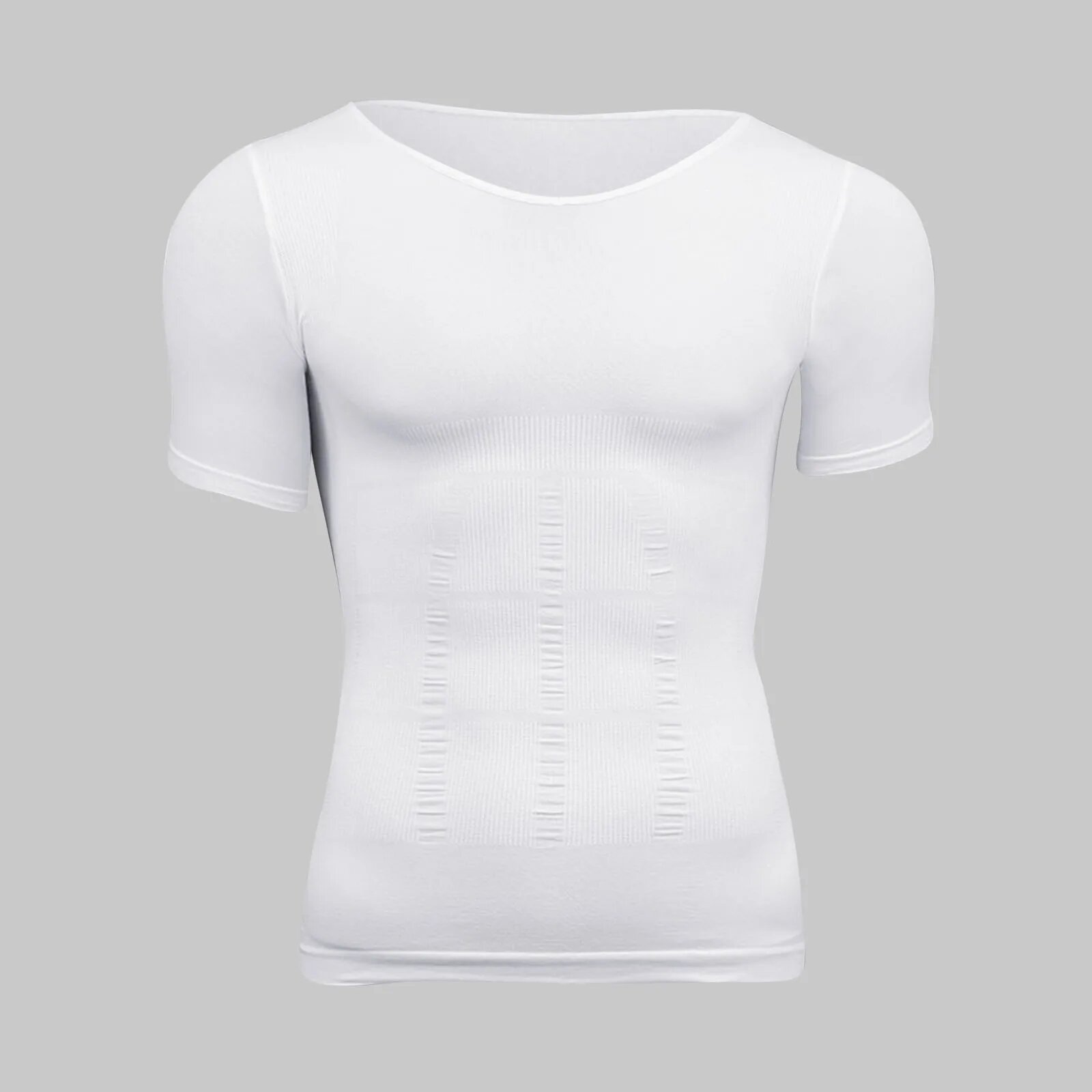 Мужская компрессионная майка ZOMAXIUJEE полиэстер Белый, M, White