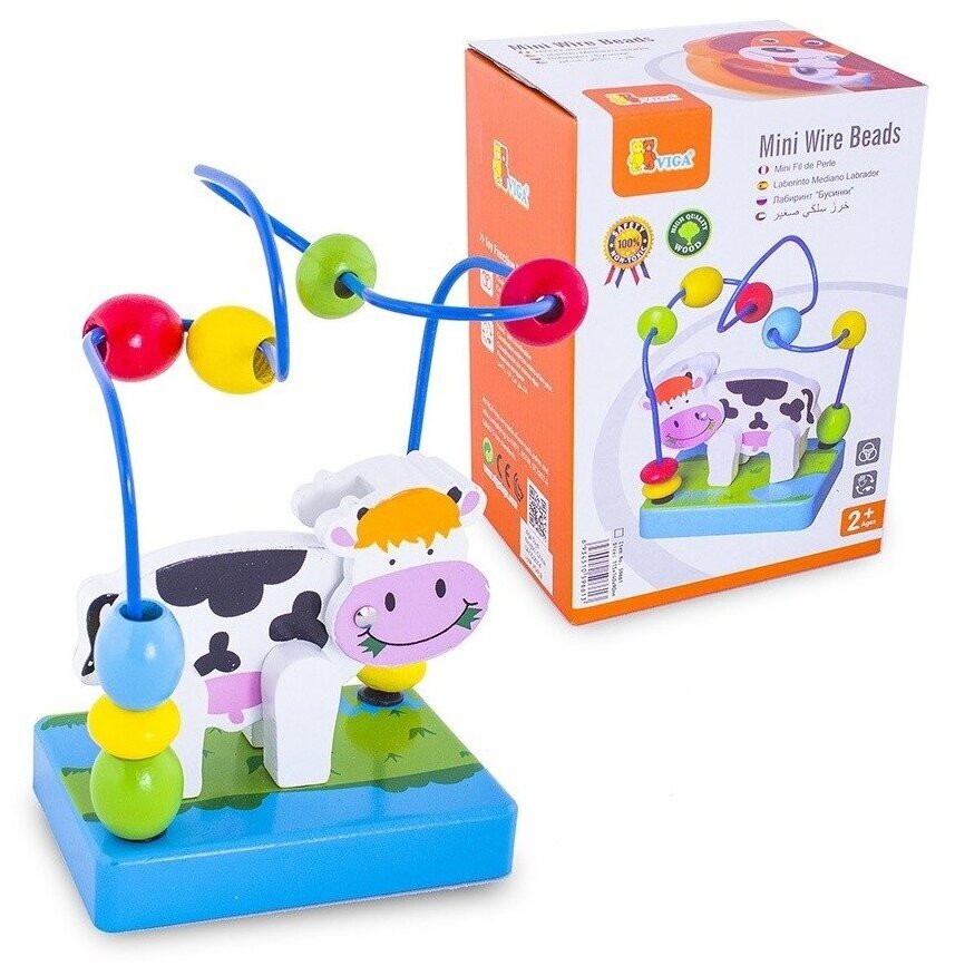 Лабиринт Viga Корова, малый, в коробке VG59661