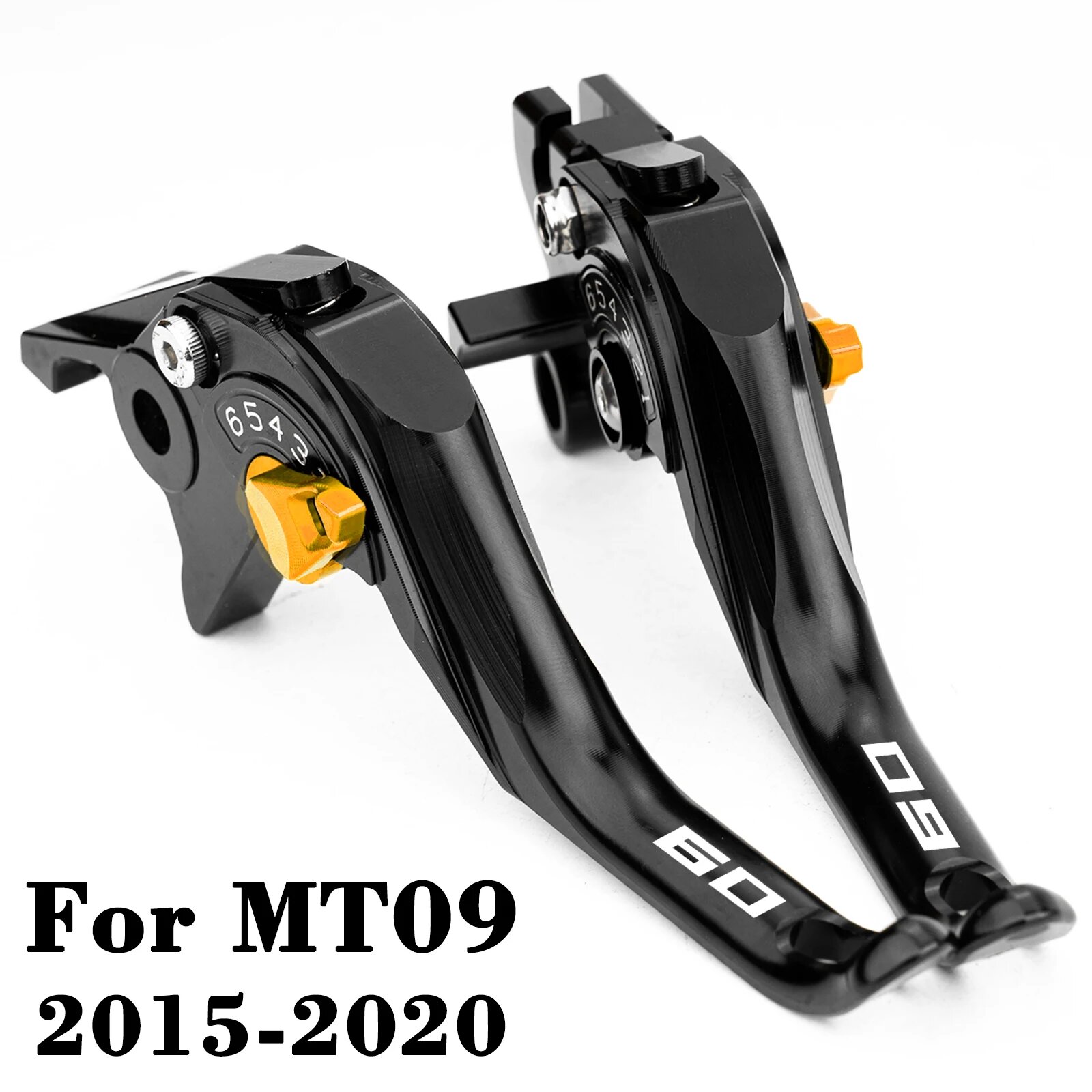 Для мотоциклов YAMAHA MT09 SP, MT07, MT03, FZ07 (2014-2024, 2025, 2026) — Gold-09 (2015-2020)