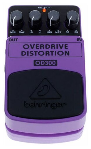 Педаль эффектов Behringer OD300 — фото 1