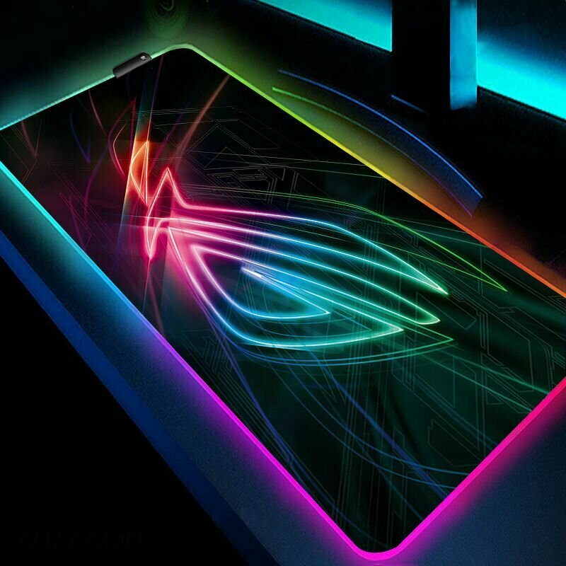 RGB коврик для мыши Asus ROG игровые аксессуары компьютерная клавиатура со светодиодной подсветкой настольный коврик