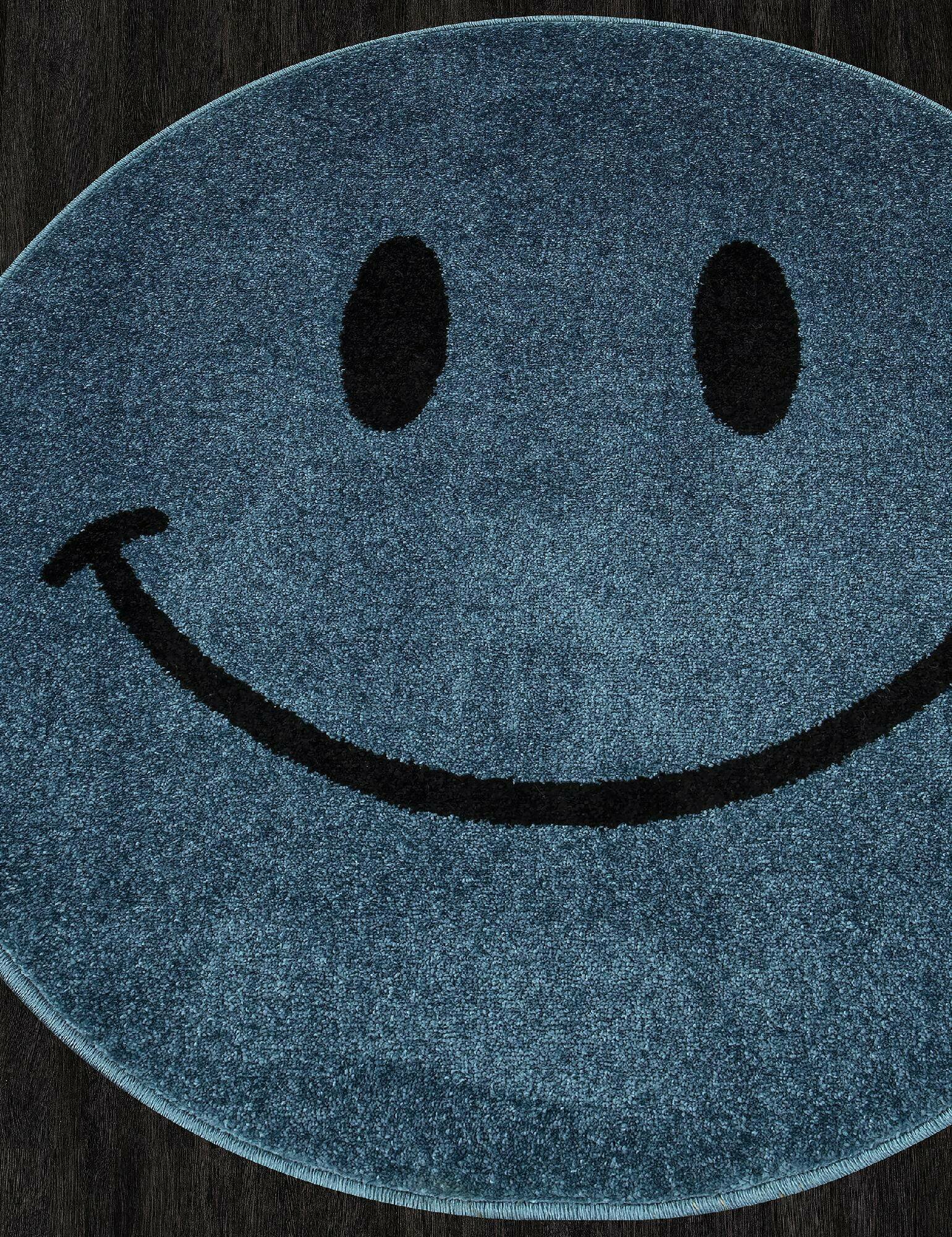 Детский ковер Круглый на пол в детскую в спальню 100х100 см детский ворс 7 мм 343984 KoverVDom