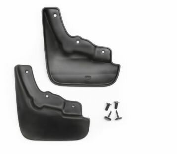 Брызговики AKRADO, для Mazda 3, передние, комплект 2шт, пластик, черные