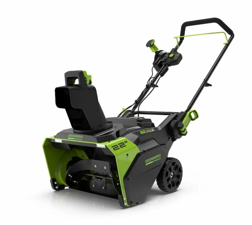 Снегоуборщик GREENWORKS GD82STK5 82V бесщёточный аккумуляторный с 5 А/ч АКБ и ЗУ