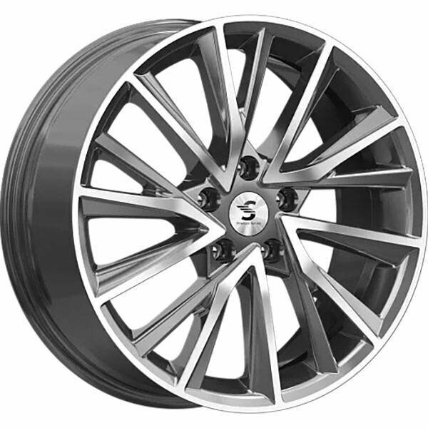 Колесный диск SKAD Premium Series КР010 7.5x18 5x108 ET47 D60.1 Diamond gloss graphite