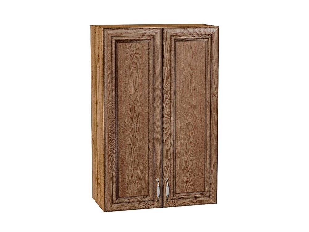 VVT Шкаф верхний с 2-мя дверцами Шале Дуб Вотан, Brown Dreamline, 920, 600 В*Ш*Г 920*600*320, фасад МДФ Brown Dreamline, корпус Дуб Вотан Brown Dreamline
