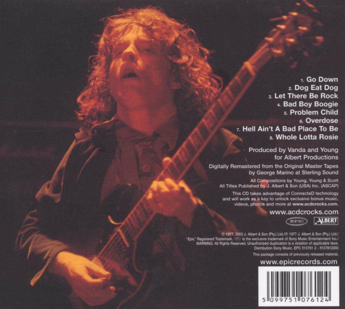 Диск AC/DC - Let There Be Rock (1 CD) — фото 1