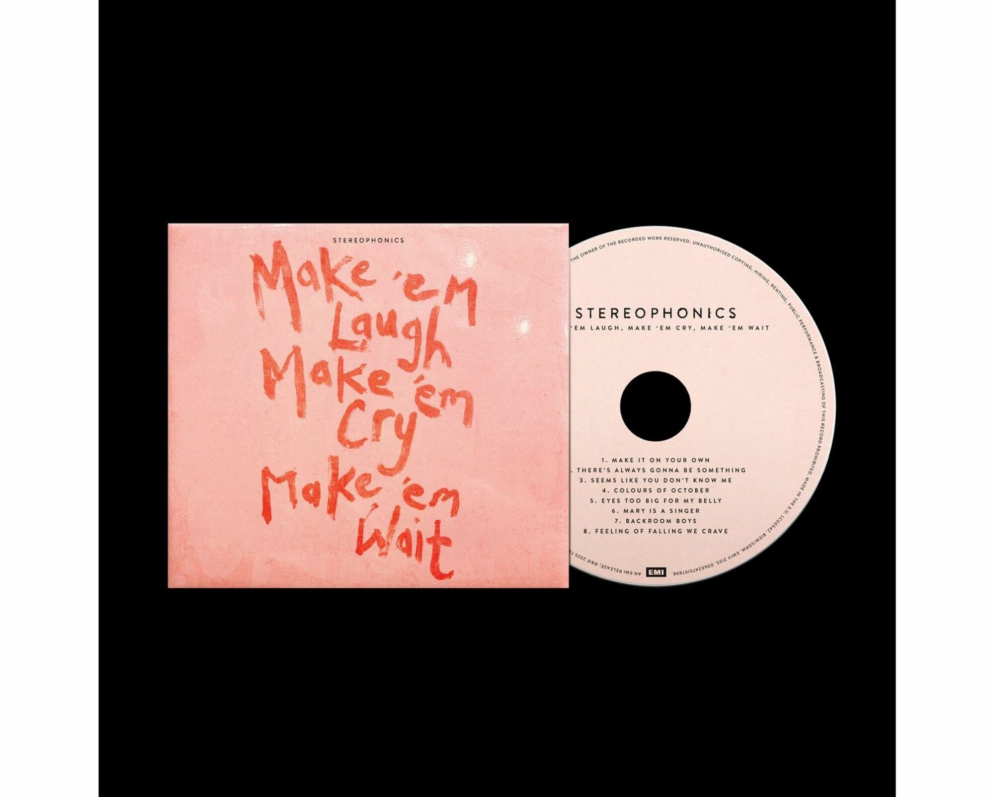 Диск Stereophonics - Make 'em Laugh, Make 'em Cry, Make 'em Wait (1 CD)