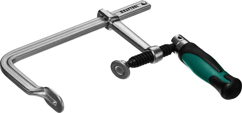 Струбцина Kraftool 32014-080-160 Forge FF-160/80, 80 х 160мм, цельнокованая F