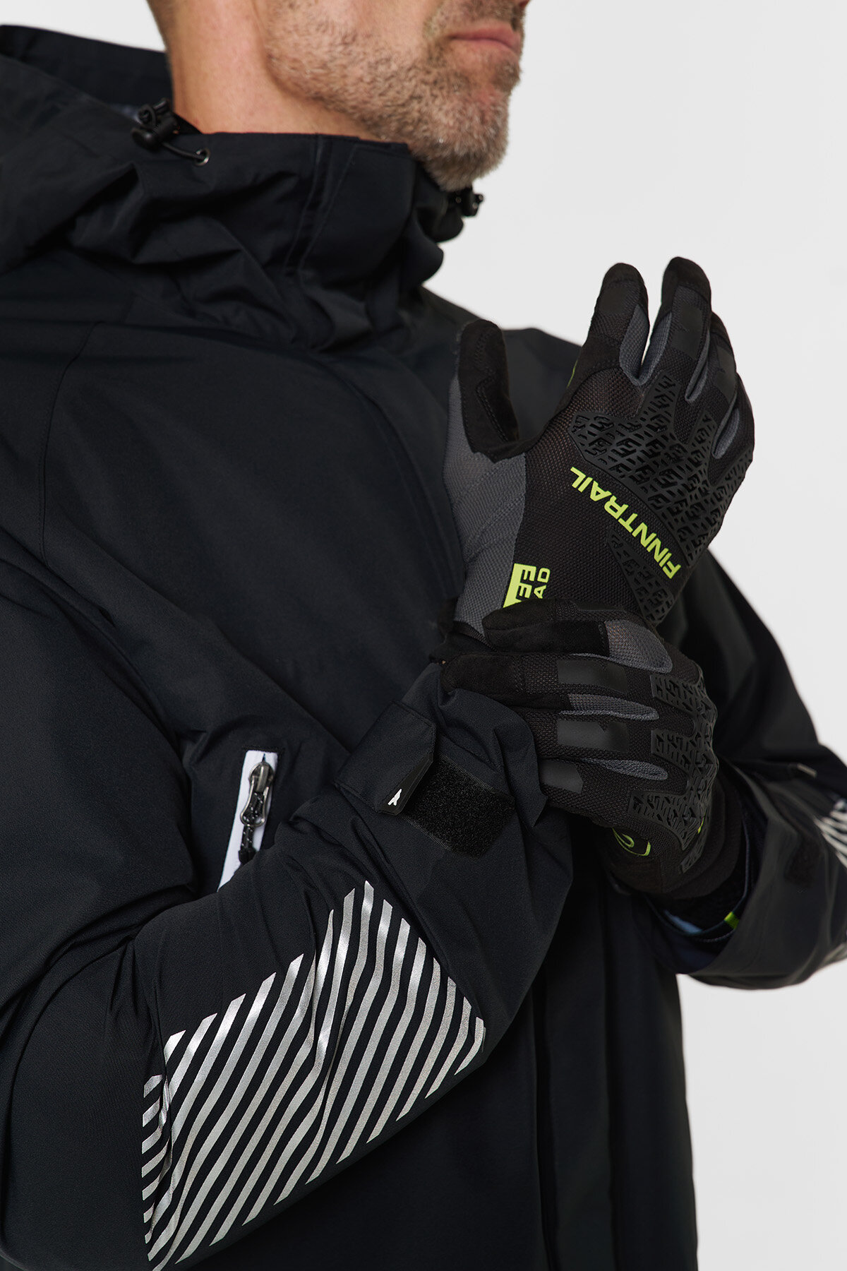 Перчатки FINNTRAIL Enduro спортивные мужские велосипедные мотоциклетные неопреновые для рыбалки