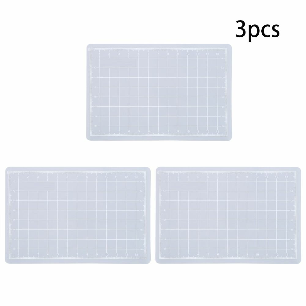 3 штуки разделочных коврика 15х10 см