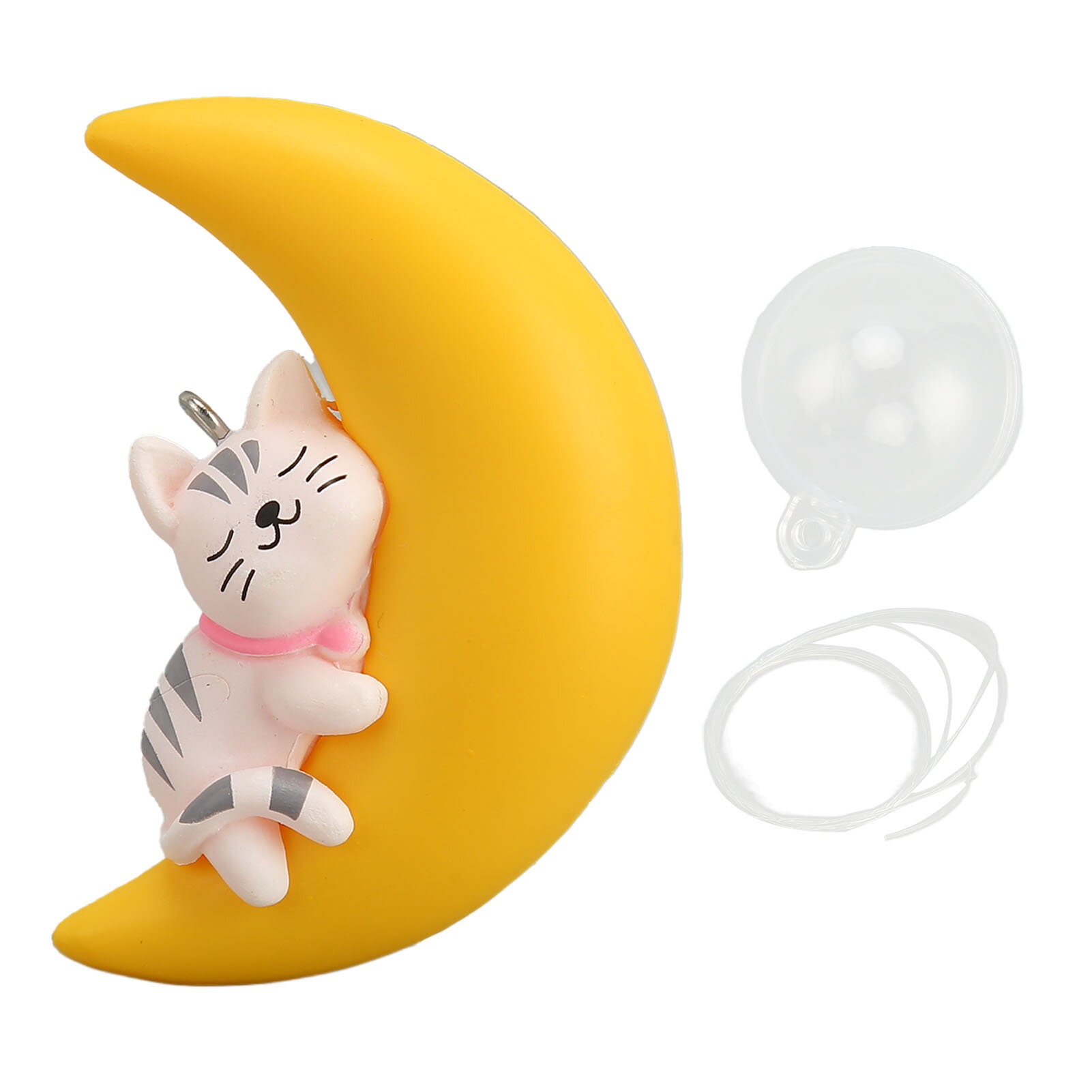 Floating Aquarium Decorations Moon Safe Exquisite Cute Animals Decor for Fish Tank Accessories Cat