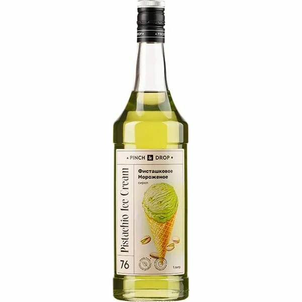 Сироп "Фисташковое мороженое" Pinch&Drop, бутылка 1л. стекл.