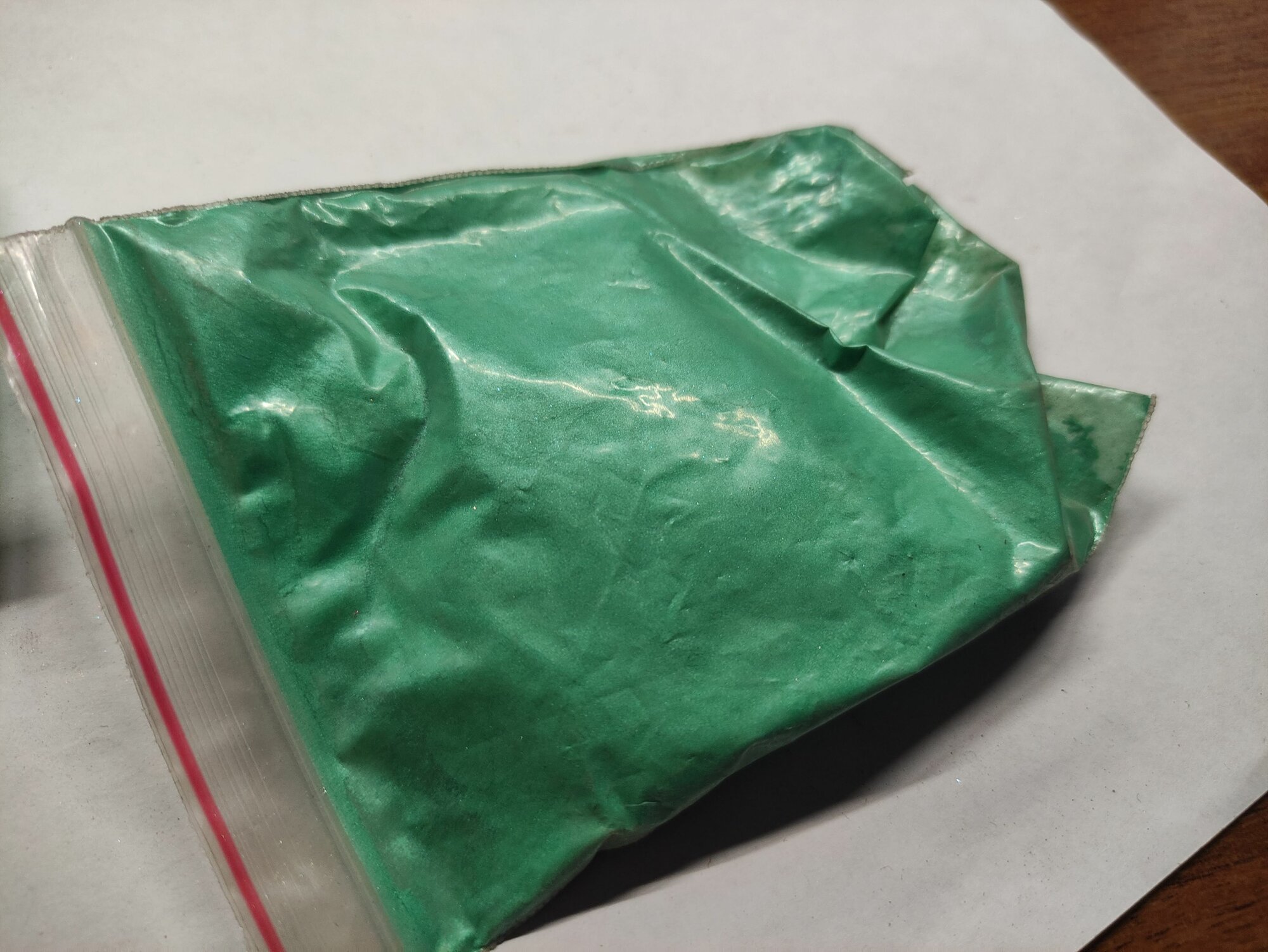 Пигмент для кэнди красок Lime Green Metallic 20 г