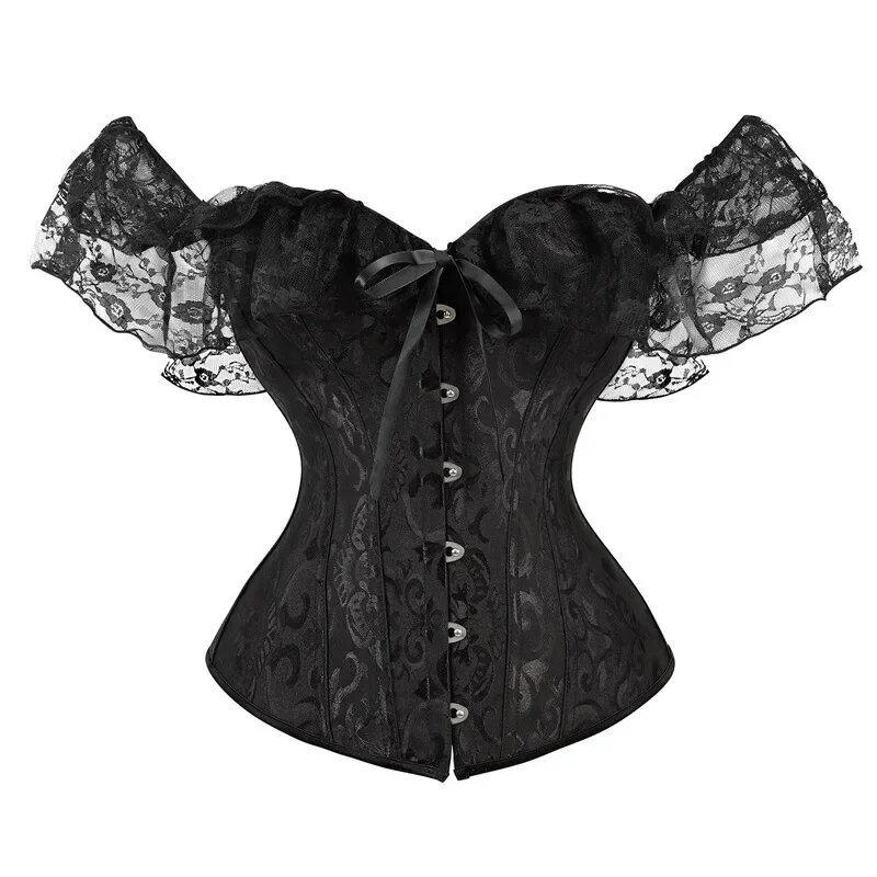 Корсеты Hallolilla из полиэстера Черный, XL, 2-1810- Black