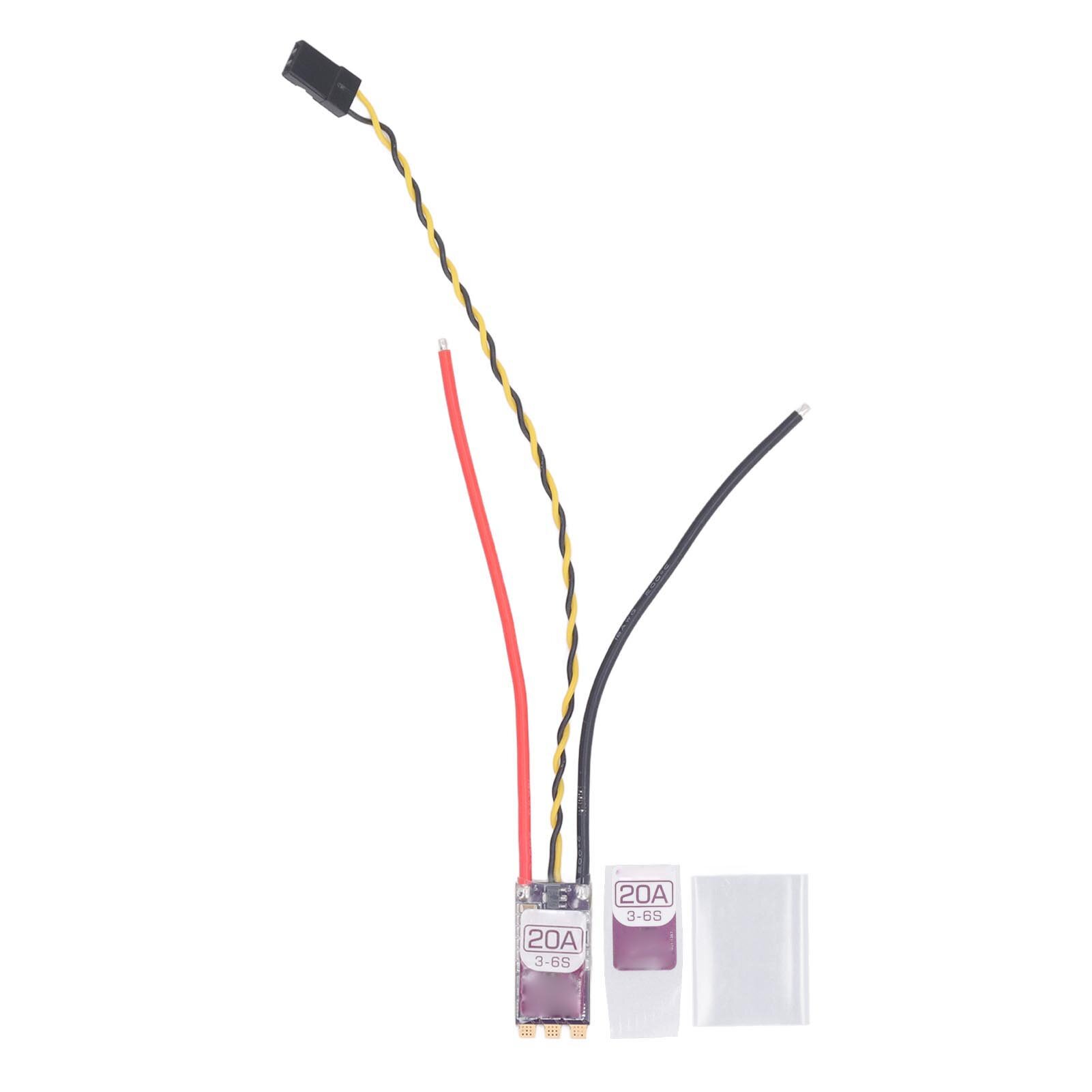 32-битный малошумный 20A 3-6S электронный регулятор скорости для дрона ESC замена поддержка памяти 128K