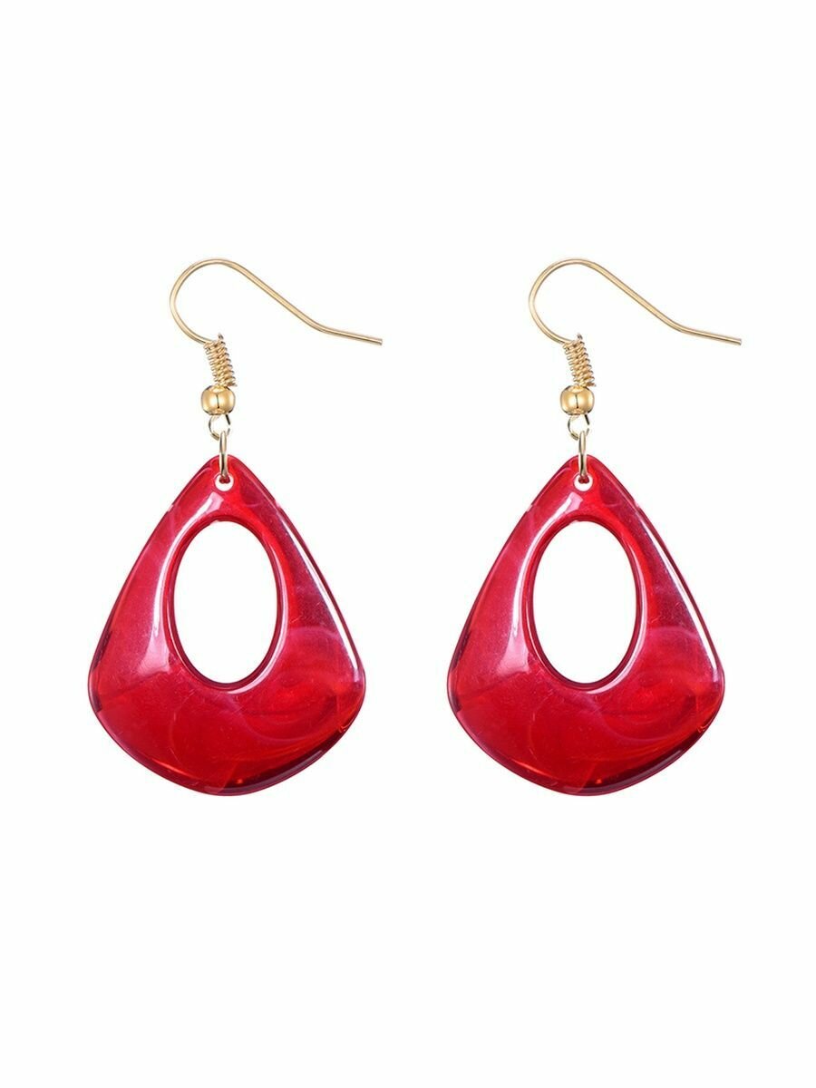 Серьги, эмаль, акрил