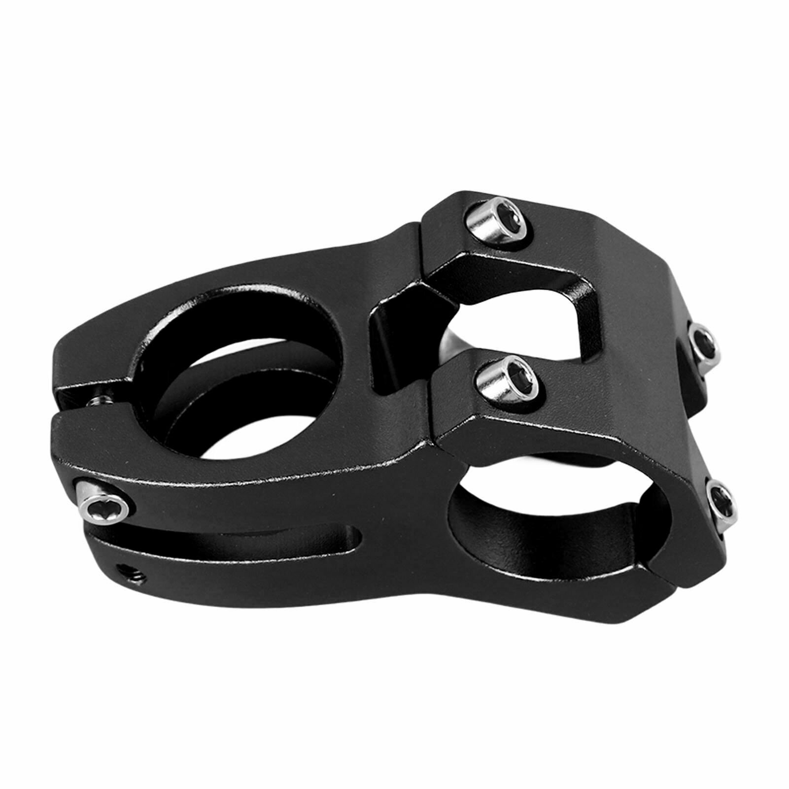 Вынос велосипеда 31,8 мм, короткий вынос руля для горного велосипеда, для большинства велосипедов, шоссейных велосипедов, BMX Fixie Gear, велосипедный алюминиевый сплав, черный