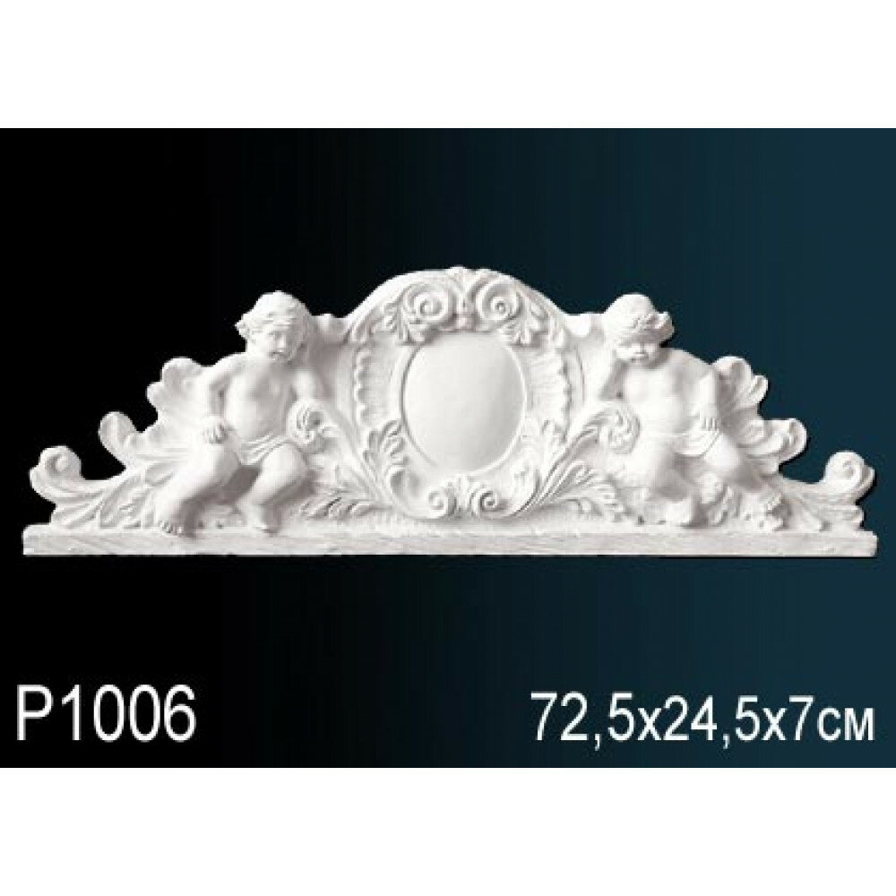 Декоративный элемент из полиуретана Р1006 Префект 72*24*7см 1 штука