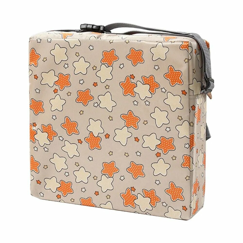 Подушка-бустер для обеденного стула Baby eating -звезда цвета хаки ZZQ