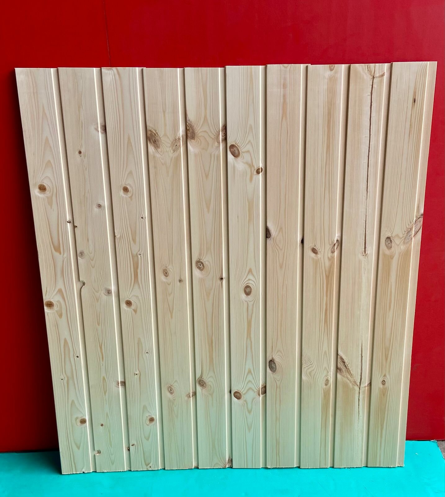 Евровагонка Ель 20 штук 12,5х96х1000 Категория Норма. Вагонка