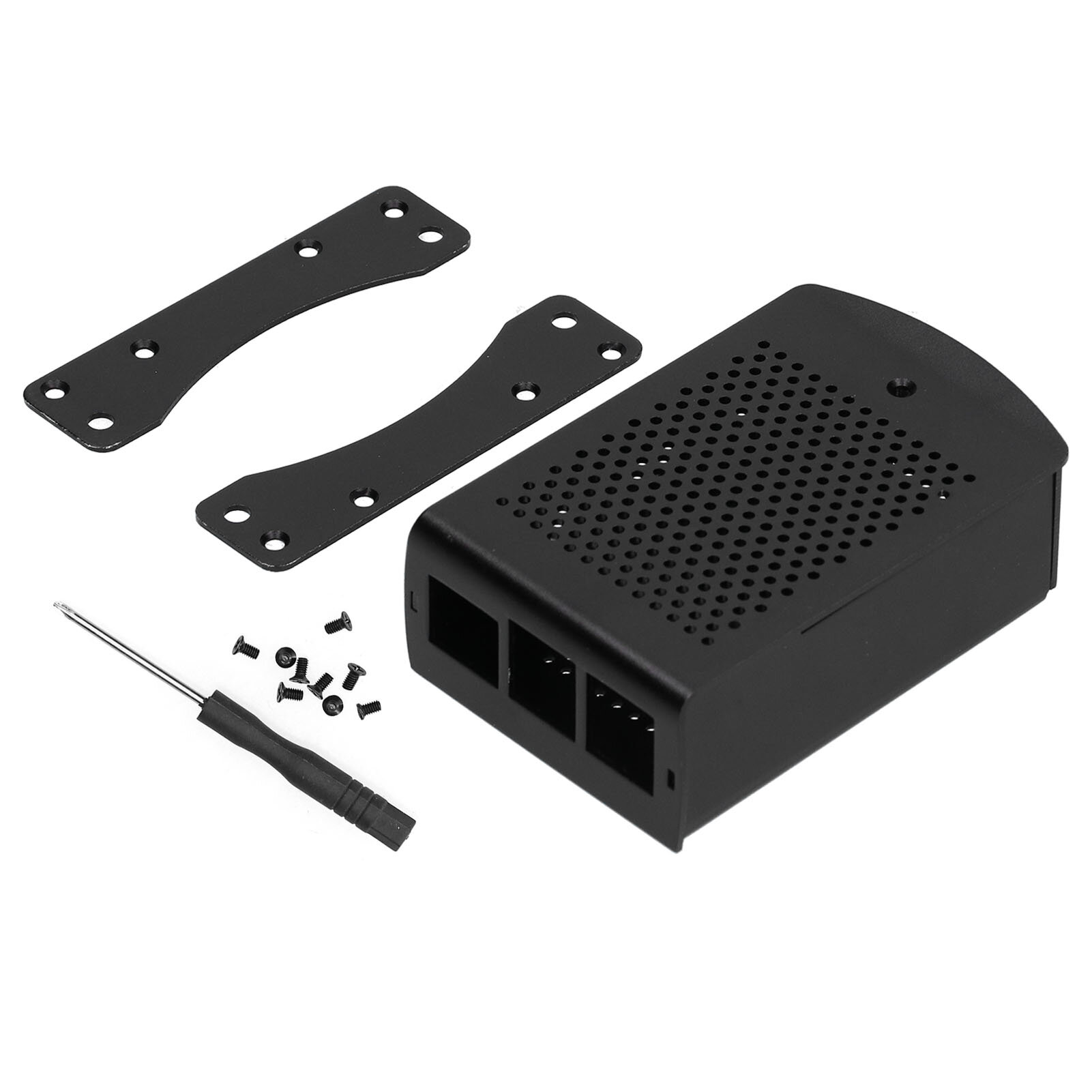 Корпус для Raspberry Pi из алюминиевого сплава с теплоотводящим кожухом, аксессуары для микрокомпьютеров.