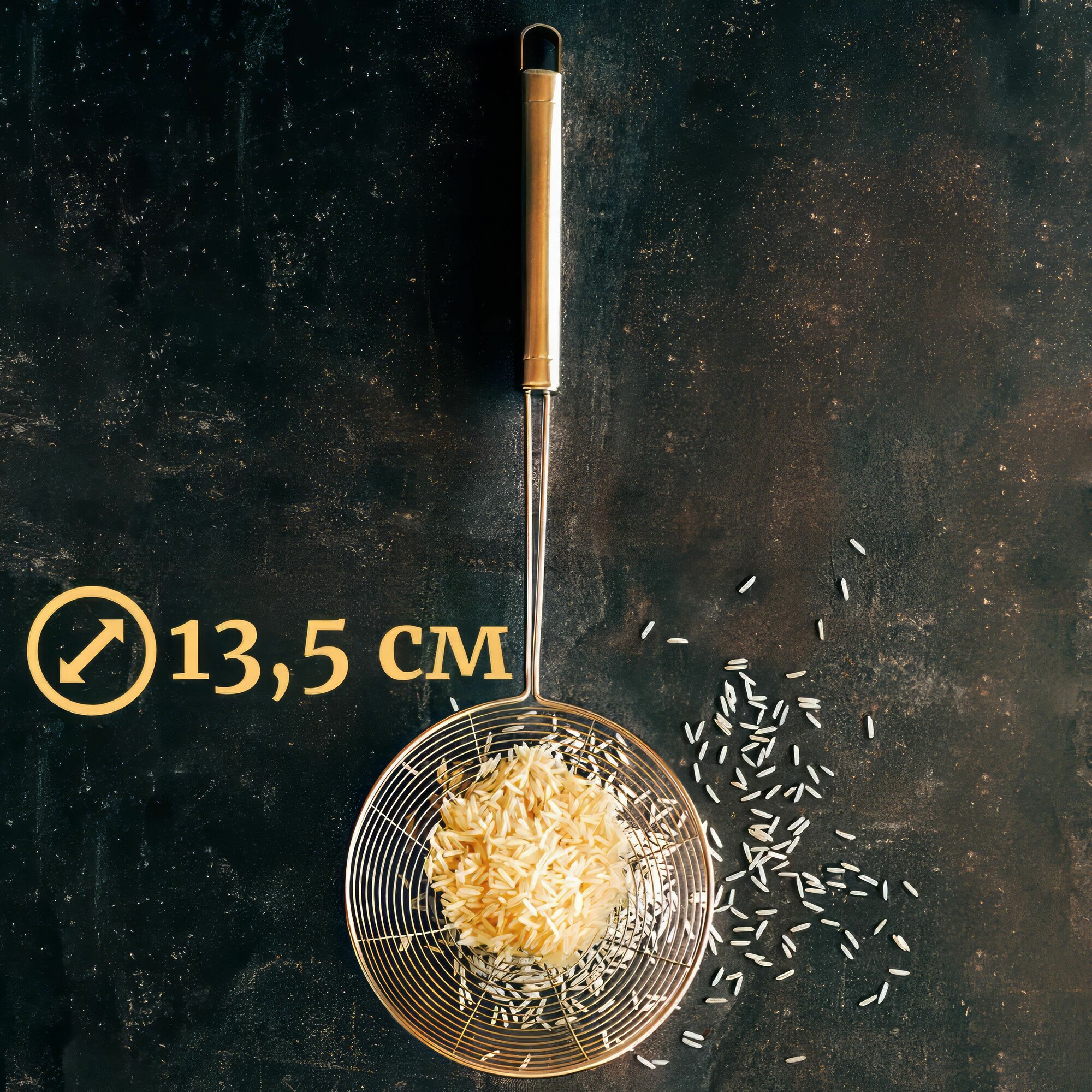 Шумовка для пельменей / шумовка нержавеющая сталь / шумовка для фритюра/ дуршлаг/ложка для пончиков