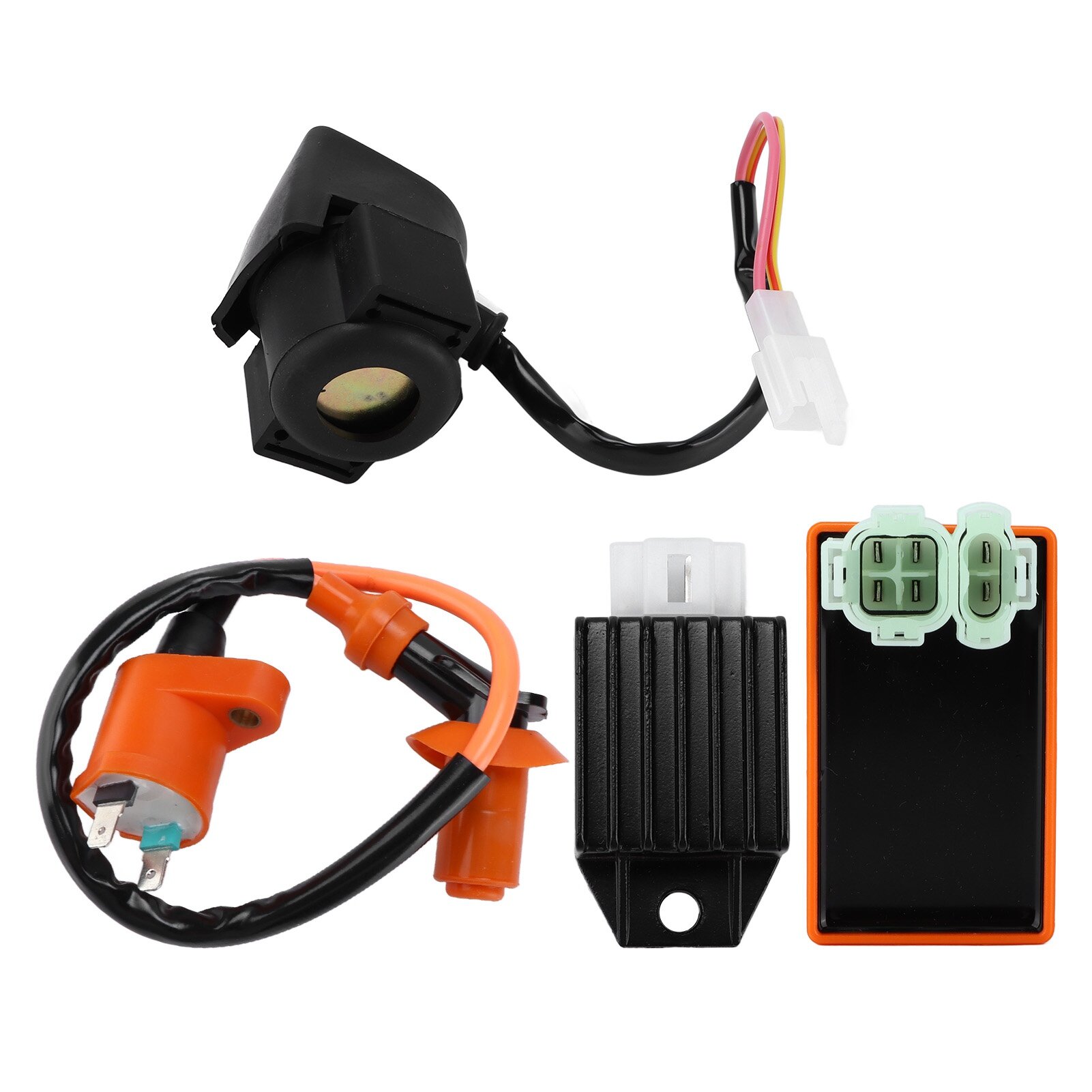 6PIN CDI модуль катушка зажигания 4PIN выпрямитель реле реле реле выпрямителя для 4 -х ходов 50 куб. См 70 куб.