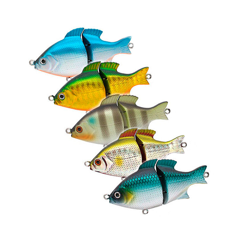 Воблер TSURIBITO "Pike Hunter", свимбейт, тройной крючок, пластик, тонущий, 95 см