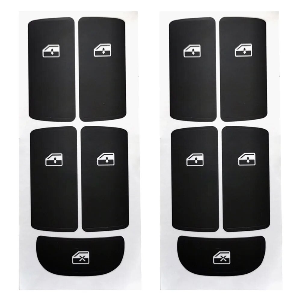 Наклейки на кнопки, наклейки для ремонта кнопок, замена салона автомобиля, легкое применение, салон автомобиля, совместимый для SAAB 9-3 03-12