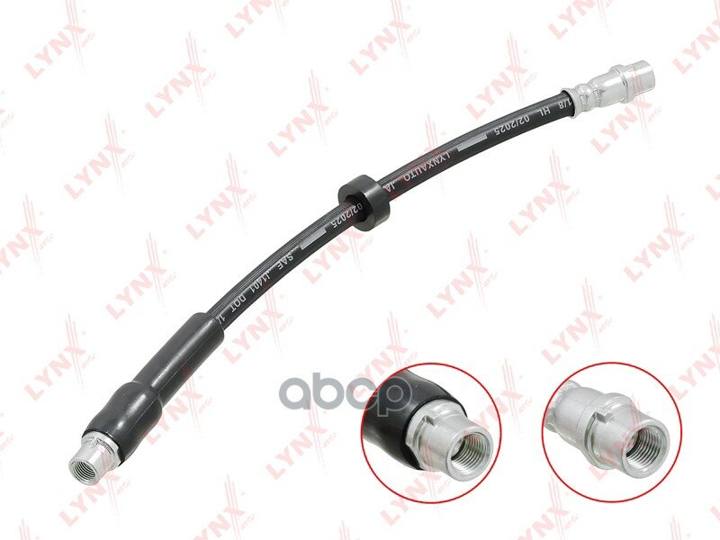 Шланг тормозной передний AUDI A4 00-09, SEAT Exeo 08-13 LYNXauto арт. BL-3096