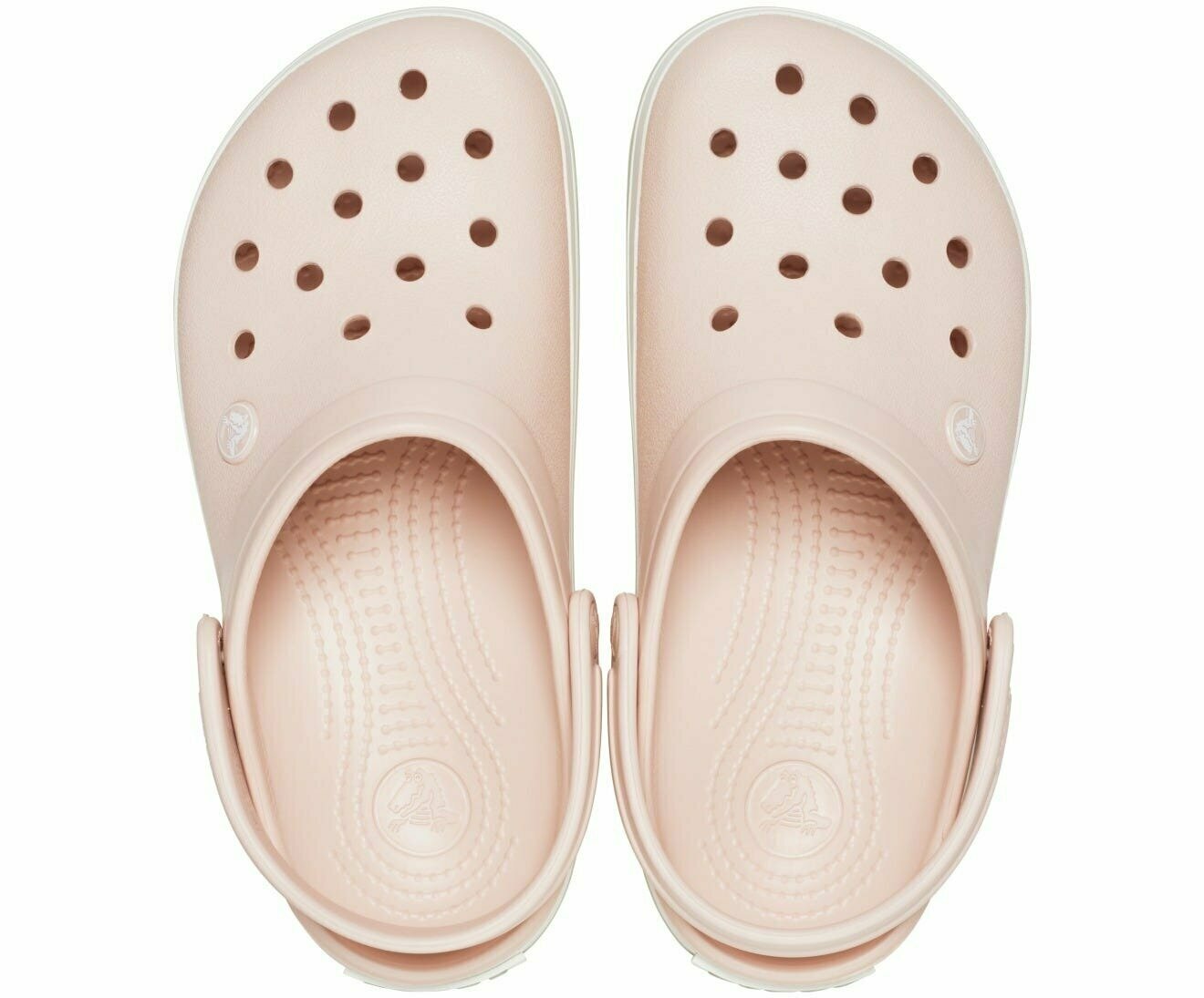 Сабо Crocs Crocband Clog, размер M5/W7 US, светло-розовый — фото 1