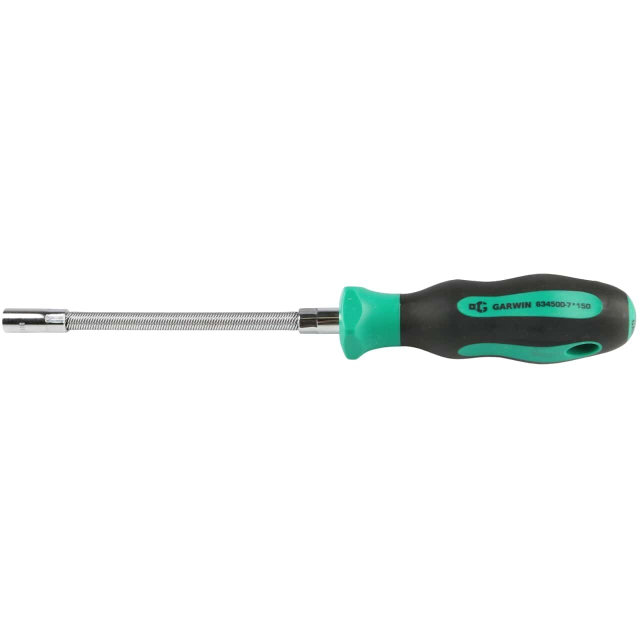 GARWIN PRO 634500-7*150 Отвертка торцевая 6гр, 7 мм, 150 мм, гибкая, для хомутов