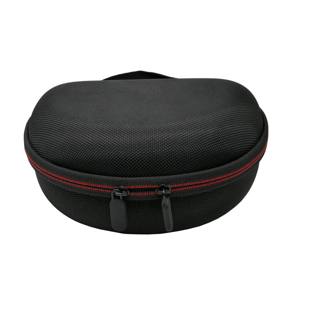 Чехол для наушников Earphone Bag Headphone Case Hard Travel Case для наушников Over-ear и On-ear, замена для JBL, Beats, Maxell, Panasonic, материал Oxford Cloth+EVA, черный цвет, вес 150g/5.3oz, размер 20*17*8cm/7.9*6.7*3.1in, пакет содержит 1*Earphone