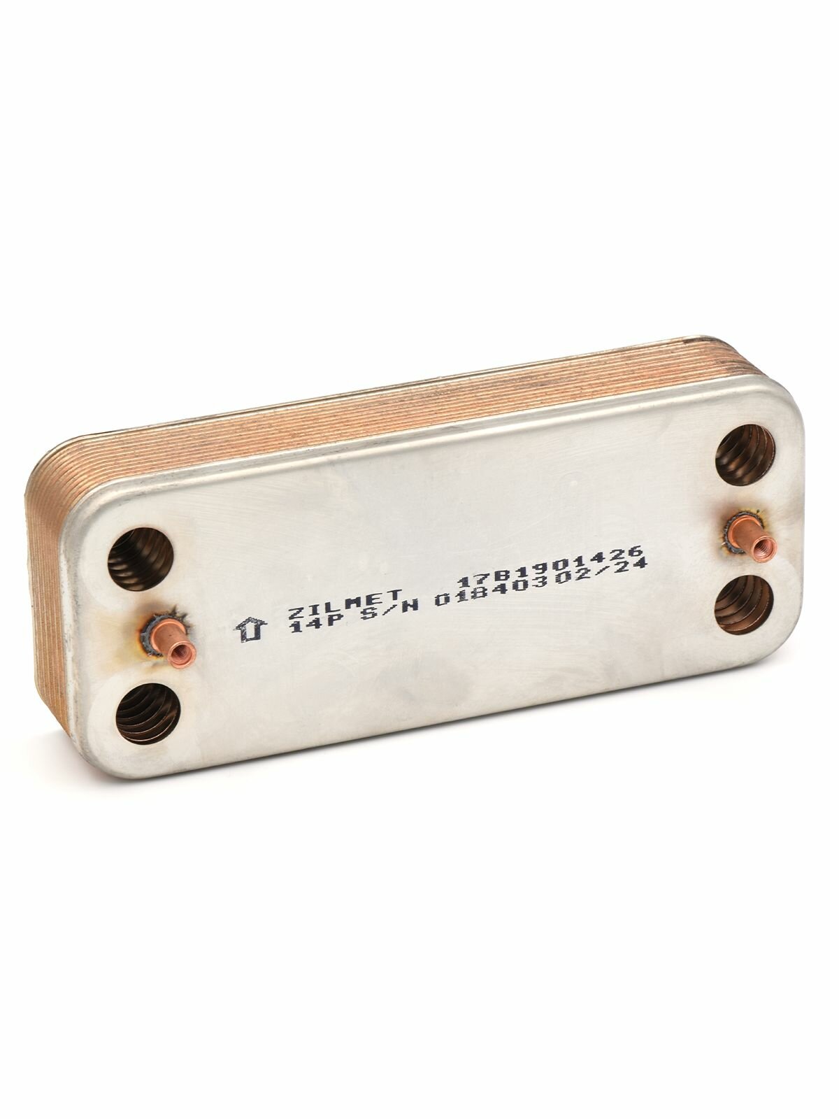 Теплообменник пластинчатый Zilmet для Mora 5114, 5116 (ST90029) 17B1901426